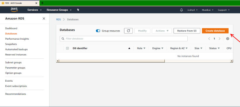 Migrate on-premises MS SQL Server database to Amazon Cloud MySQL database